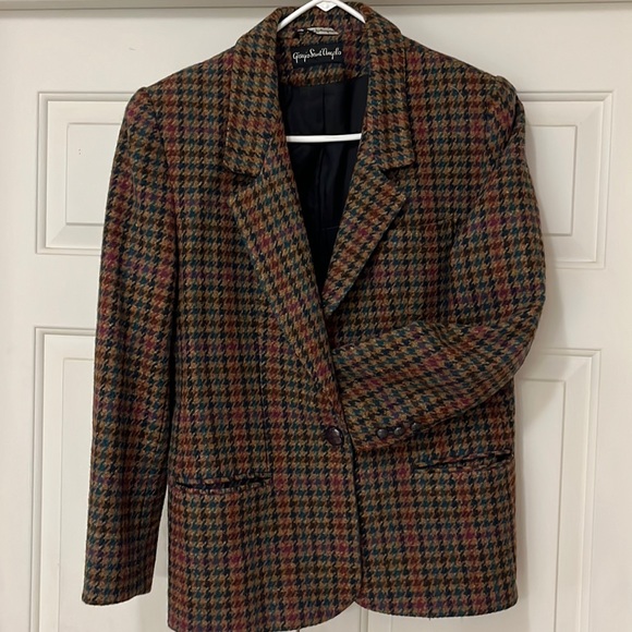 Giorgio Sant’ Angelo | Jackets & Coats | Pure Wool Tweed Jacket | Poshmark